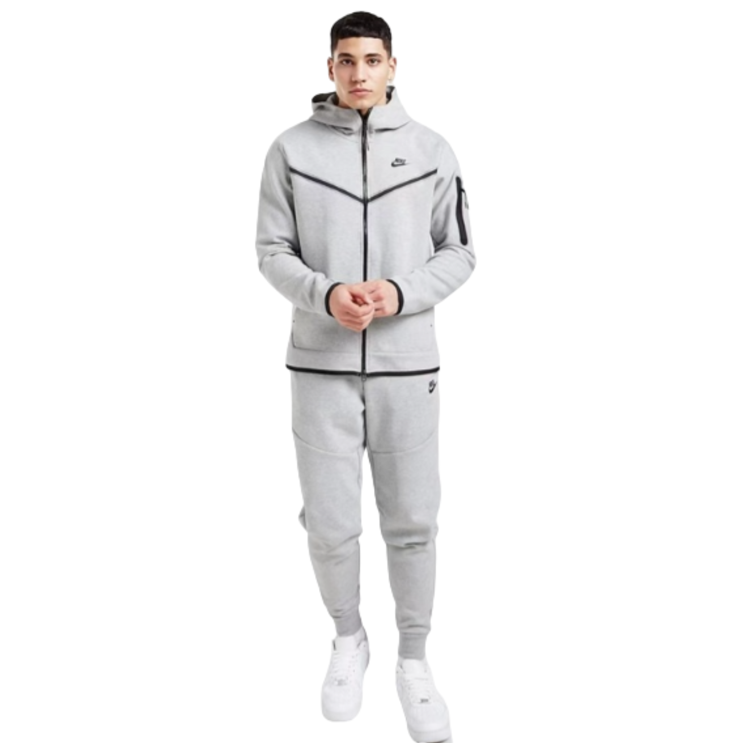 Conjuntos Nike Tech Fleece Cinza